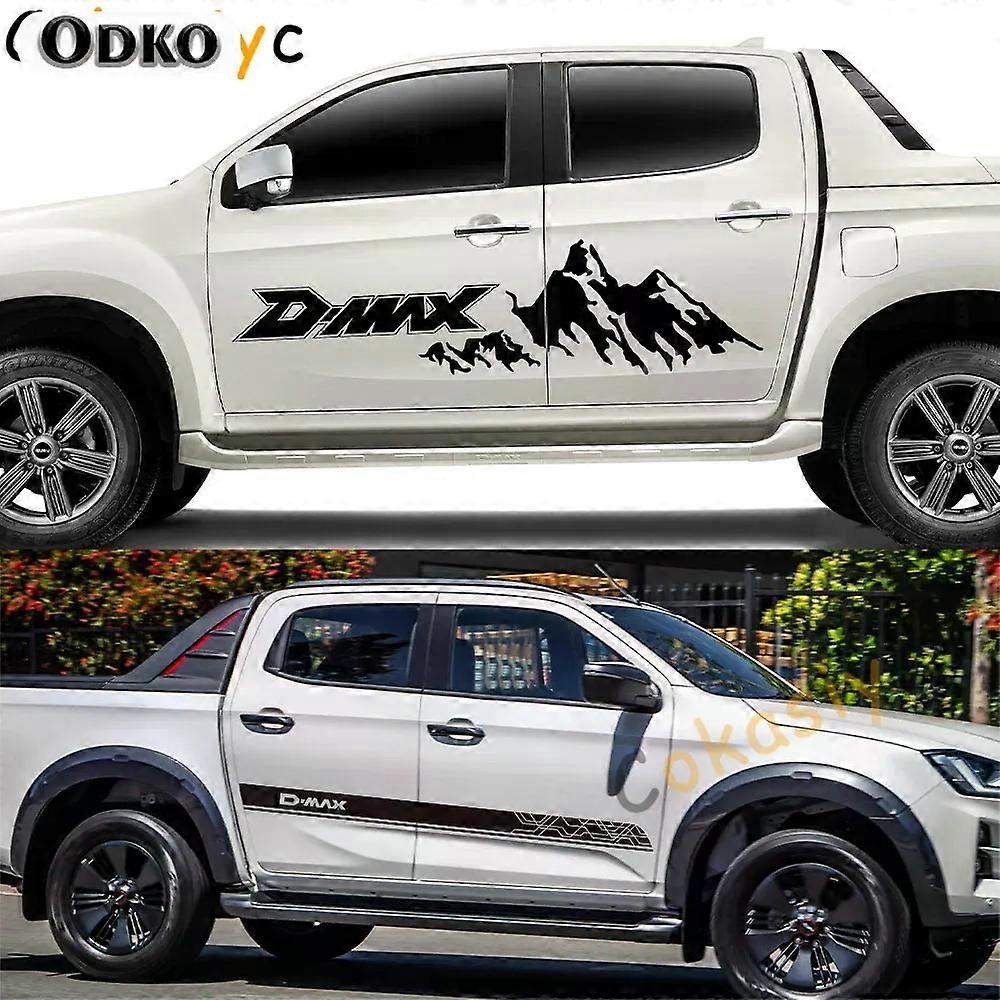 Body Side Stickers Suitable for Isuzu Dmax D Max Truck Hood Car ...