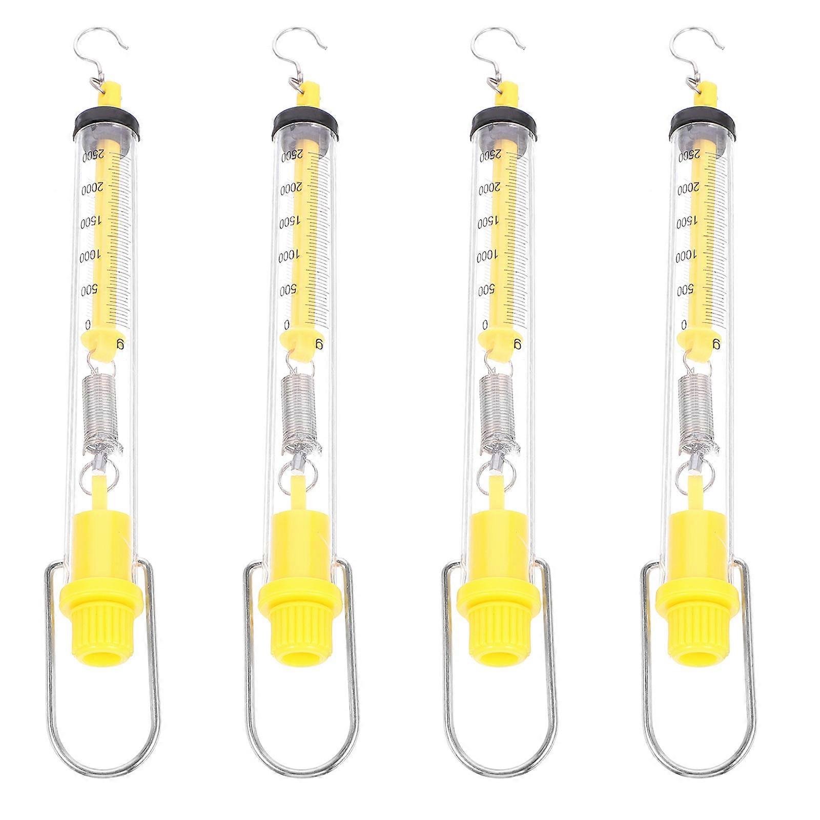 The **4pcs Tubular Spring Scale Dynamometer Newton Force Meter** is a ...
