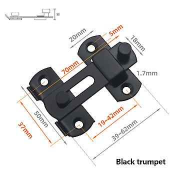 Stainless Steel Door Latches Holder Safety Door Flip Bolt Latch Gate ...