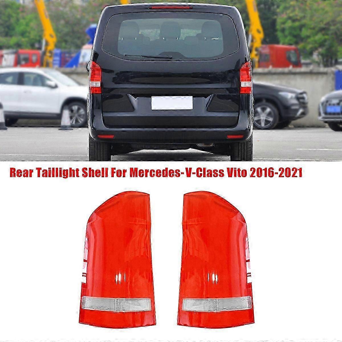 Rear Brake Lights Shell for Mercedes-Benz V-Class Vito 16-21,Left ...
