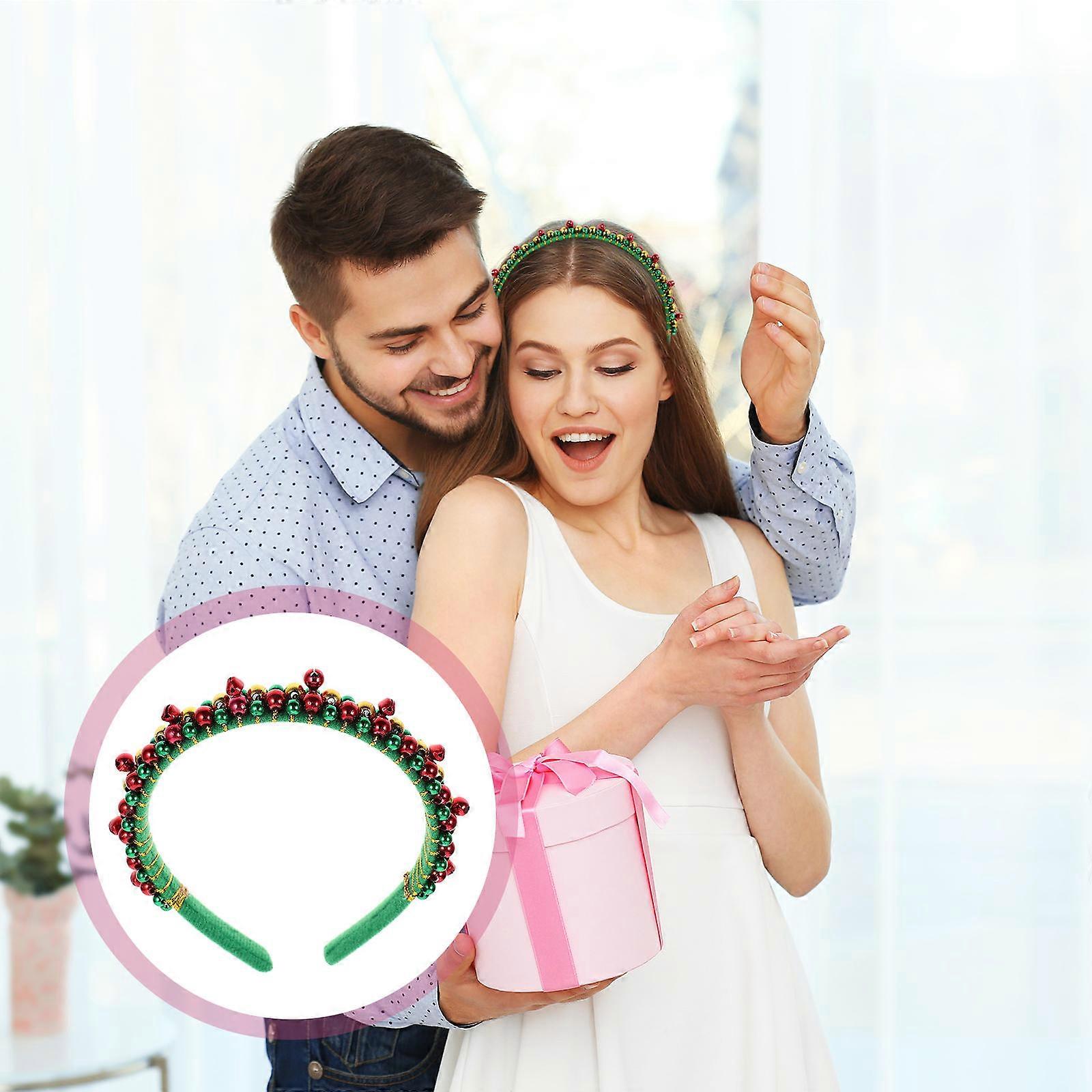 Xmas Headband 2Pcs Cute Christmas Holiday Headband For Women Christmas ...