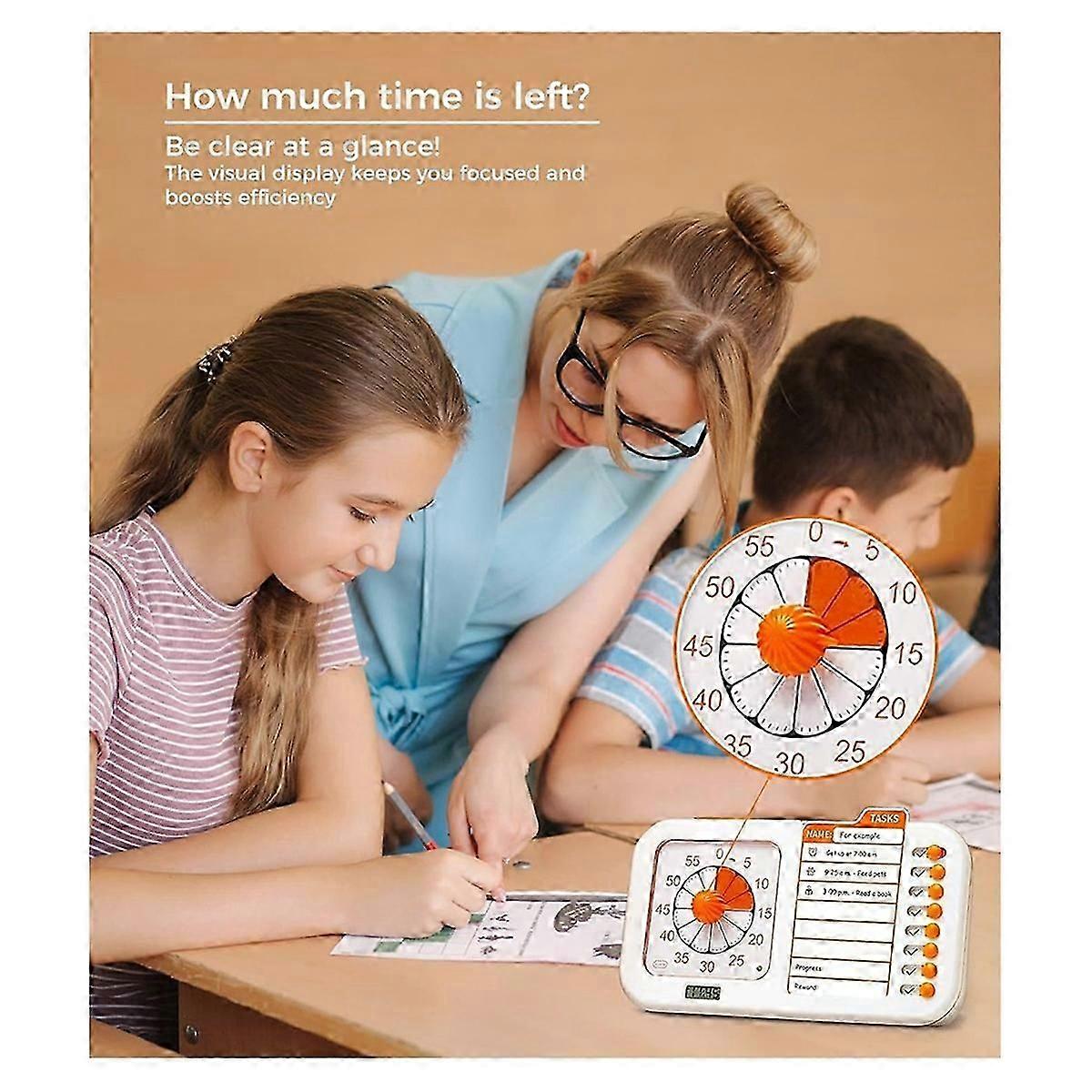 3-in-1 Visual ADHD Timer for Kids & Adults with Planning Board, Task ...