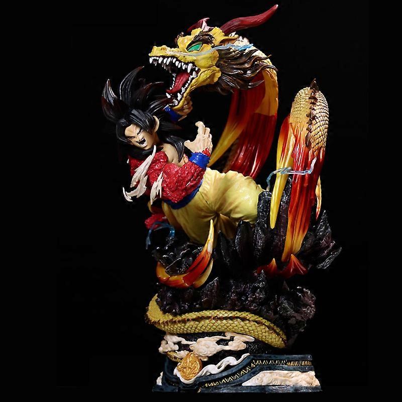 LS Super Saiyan 4 Dragon Fist Goku Figure, Dragon Ball Anime Figurine ...