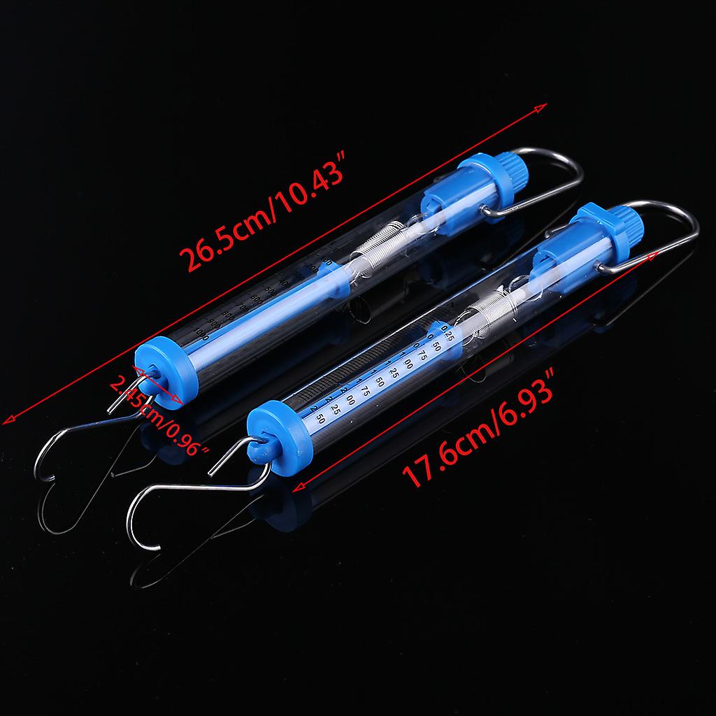 Portable Scientific Plastic Tubular Spring Scale 250g/2.5n Weight ...