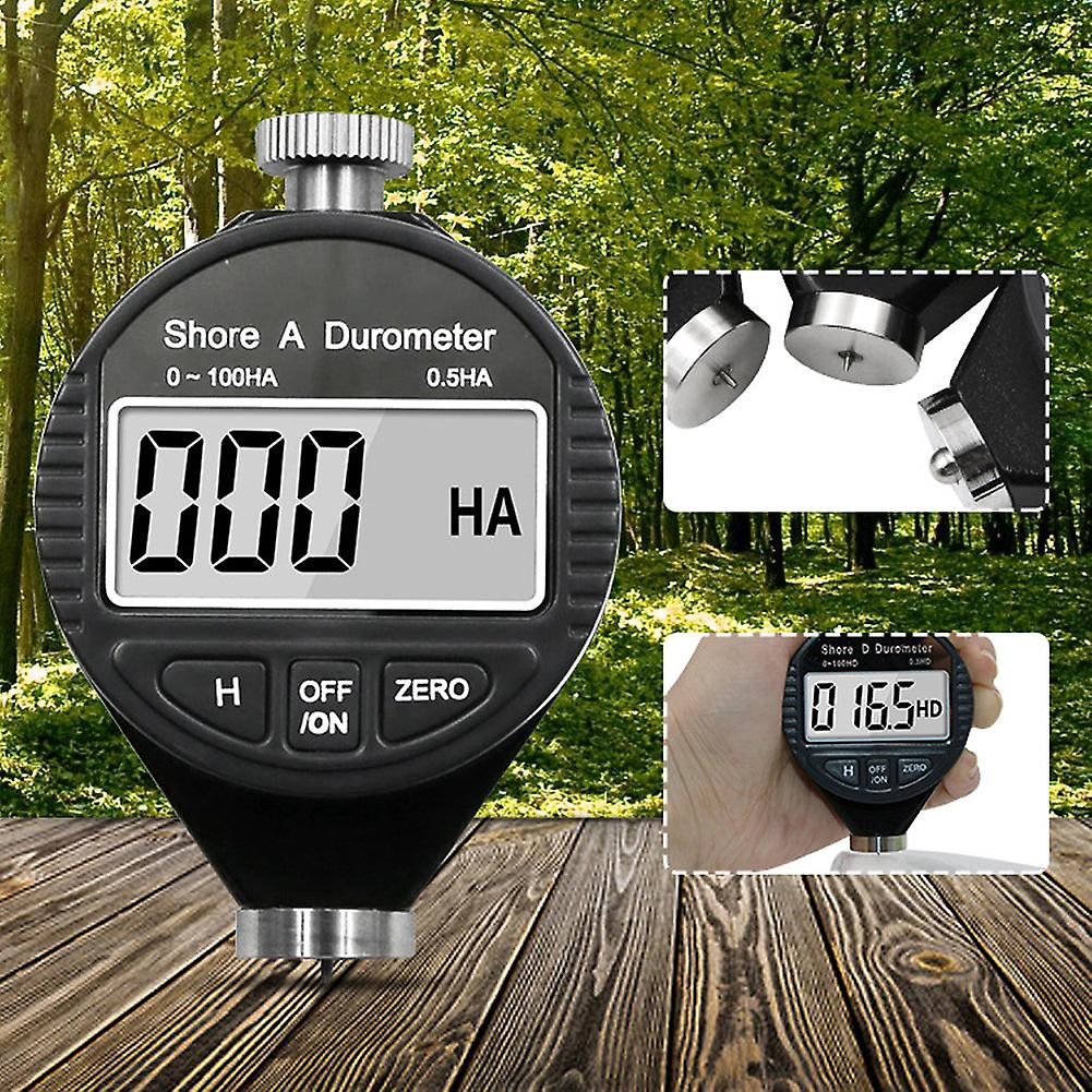 Hardness Tester Tire Plastics Rubber Hardness Test Tool Digital ...