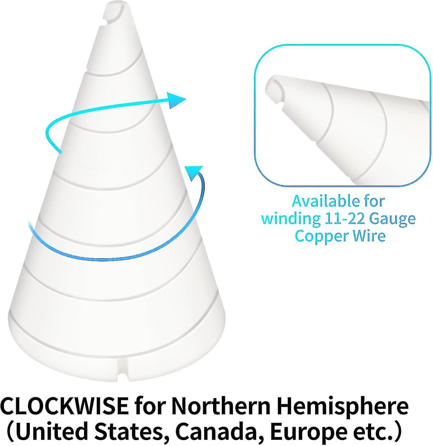 Fibonacci Coil Winding Jig For Electroculture Gardening, Electro ...