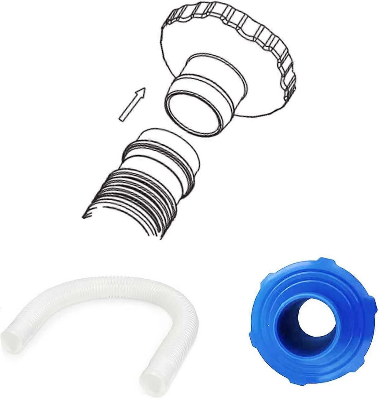 Pool Skimmer Hose, Surface Skimmer Filter Hose Adapter Pool Skimmer ...