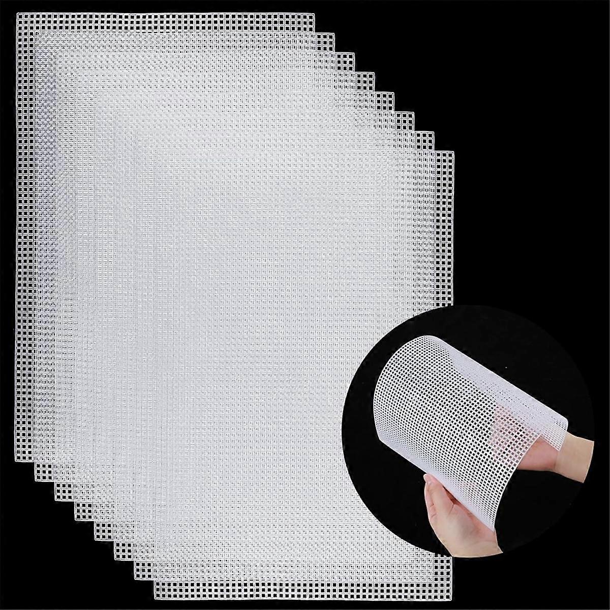 Mesh Canvas Sheets for Embroidery, Fursuit Eye Mesh, White Needlepoint ...
