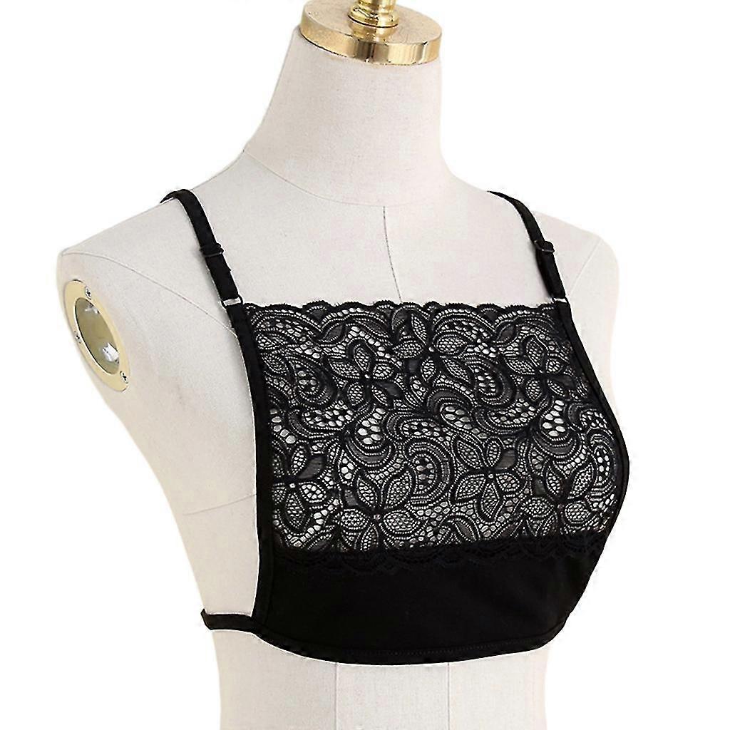 Women's Lace Cleavage Cover Camisole Breathable Invisible Mock Camisole ...