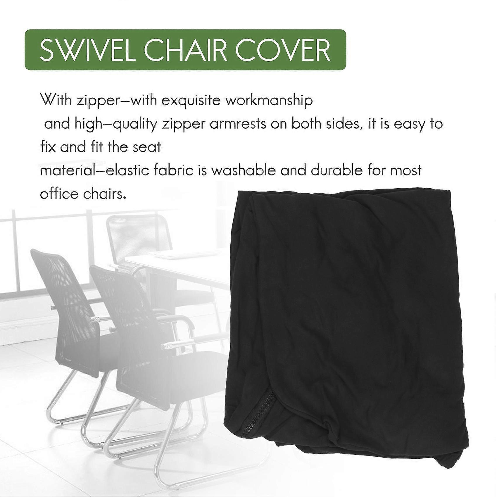 Office Chair Cover Elastic Siamese Office Chair Cover Swivel Chair ...