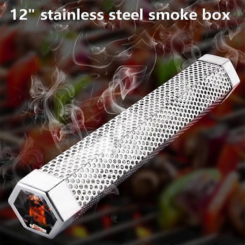 Stainless Steel Cold Smoke Tube Smoked for All Grills Smoker Tube ...
