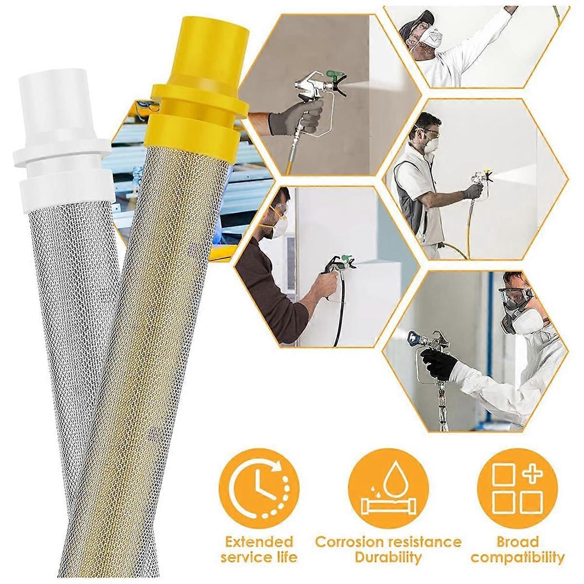 20Pcs Airless SprayGun Filter, Airless Tool Filter Set 60 and 100 Mesh ...