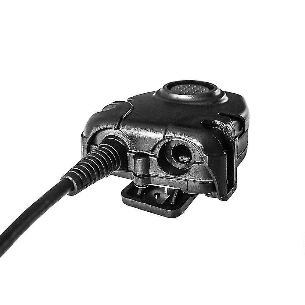 Tactical Headset PRC PTT 6-pin U94 PTT Tactical Headset Intercom ...