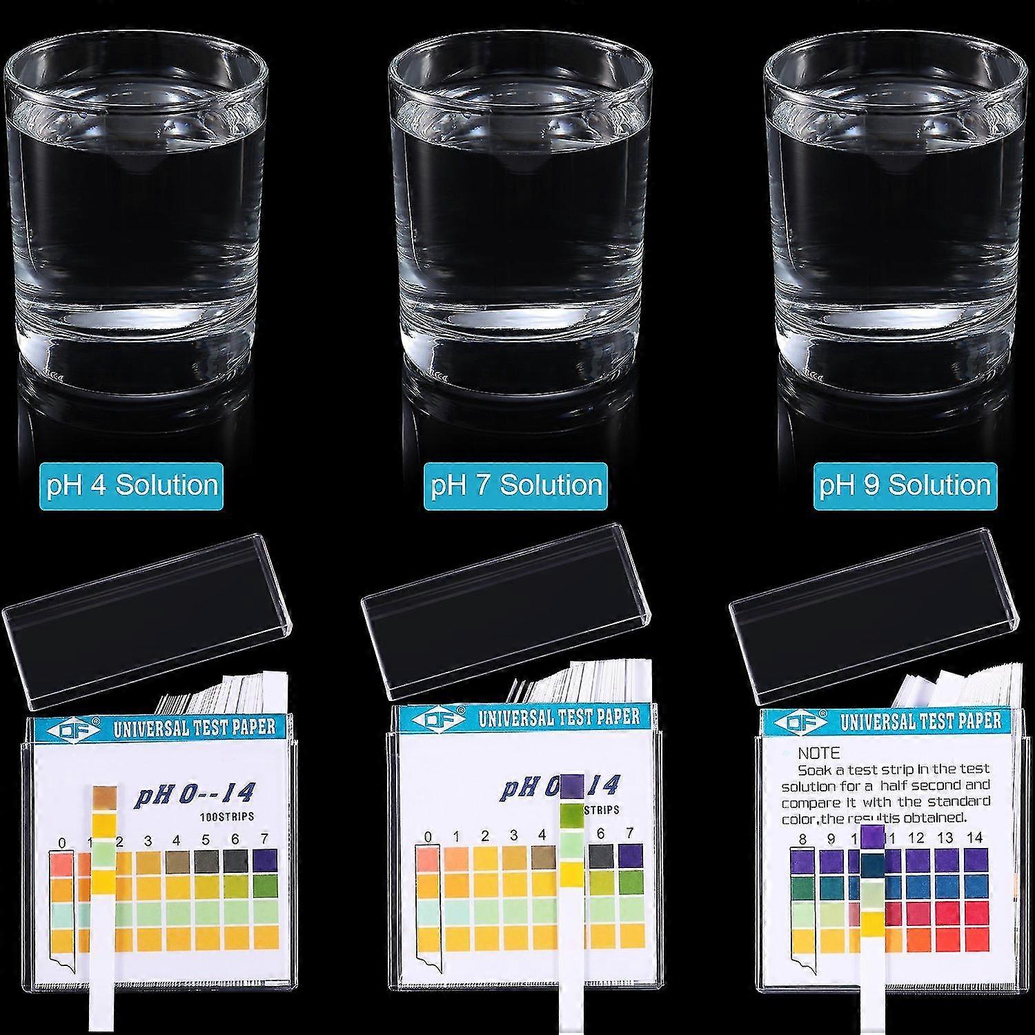 Universal Ph Test Strips Paper, Ph Meter Full Range, 0-14 Ph And Body ...