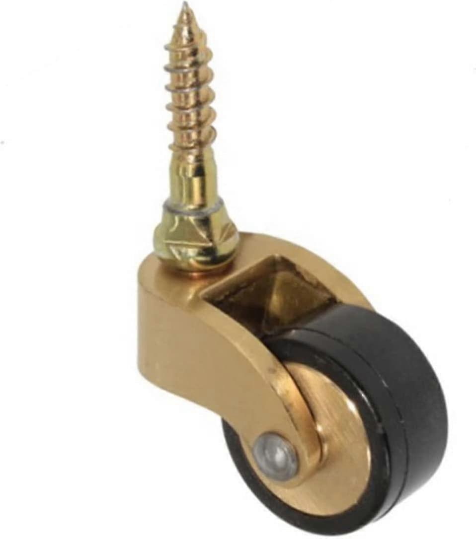 Brass Swivel Furniture Casters With Screws Hy | Fruugo UK