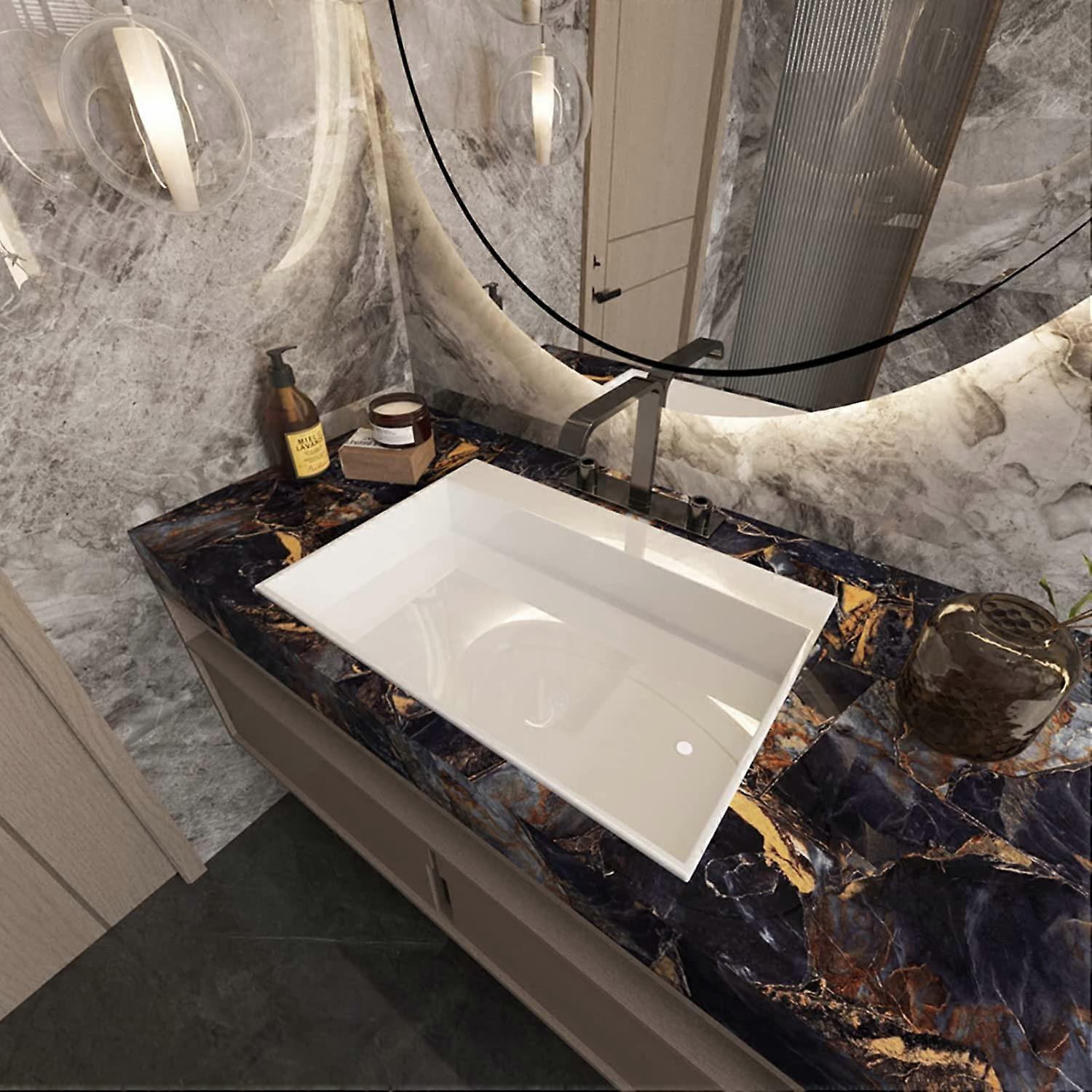 Kertas dinding vinil antiair 60CM, stiker renovasi kabinet stiker tahan ...