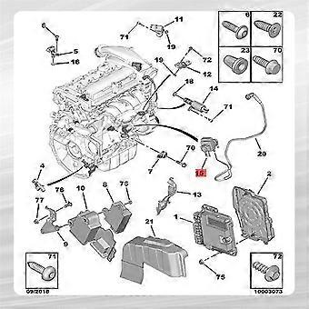 9830210580 Turbo Boost Pressure Solenoid Valve for 408 508 RCZ C3 C4 C5 ...