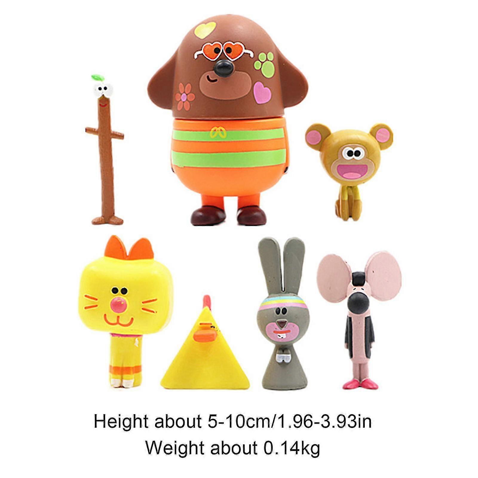 6pcs/set Hey Duggee Action Figures Toys Set For Kids Gift Boys And ...