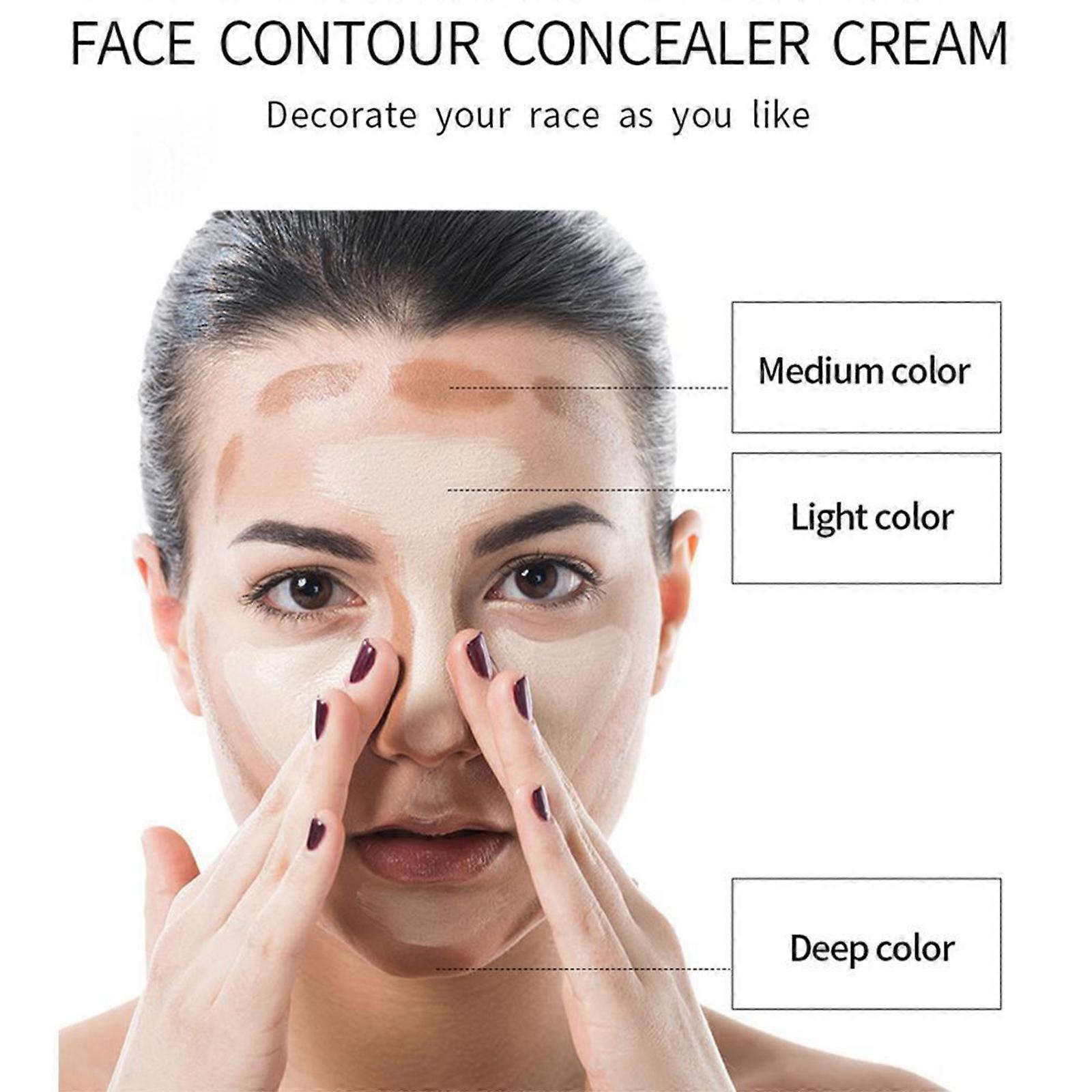 Full Coverage Concealer Set, Contour Palette, Concealer Palette ...