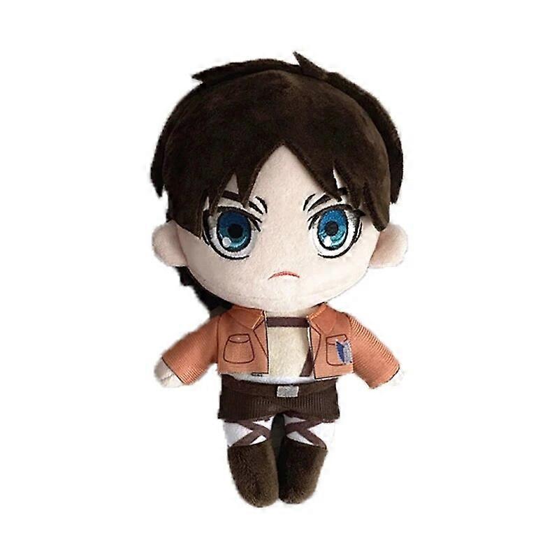 Anime Attack on Titan Plush Toys Doll Kawaii Levi Eren Mikasa Cute ...