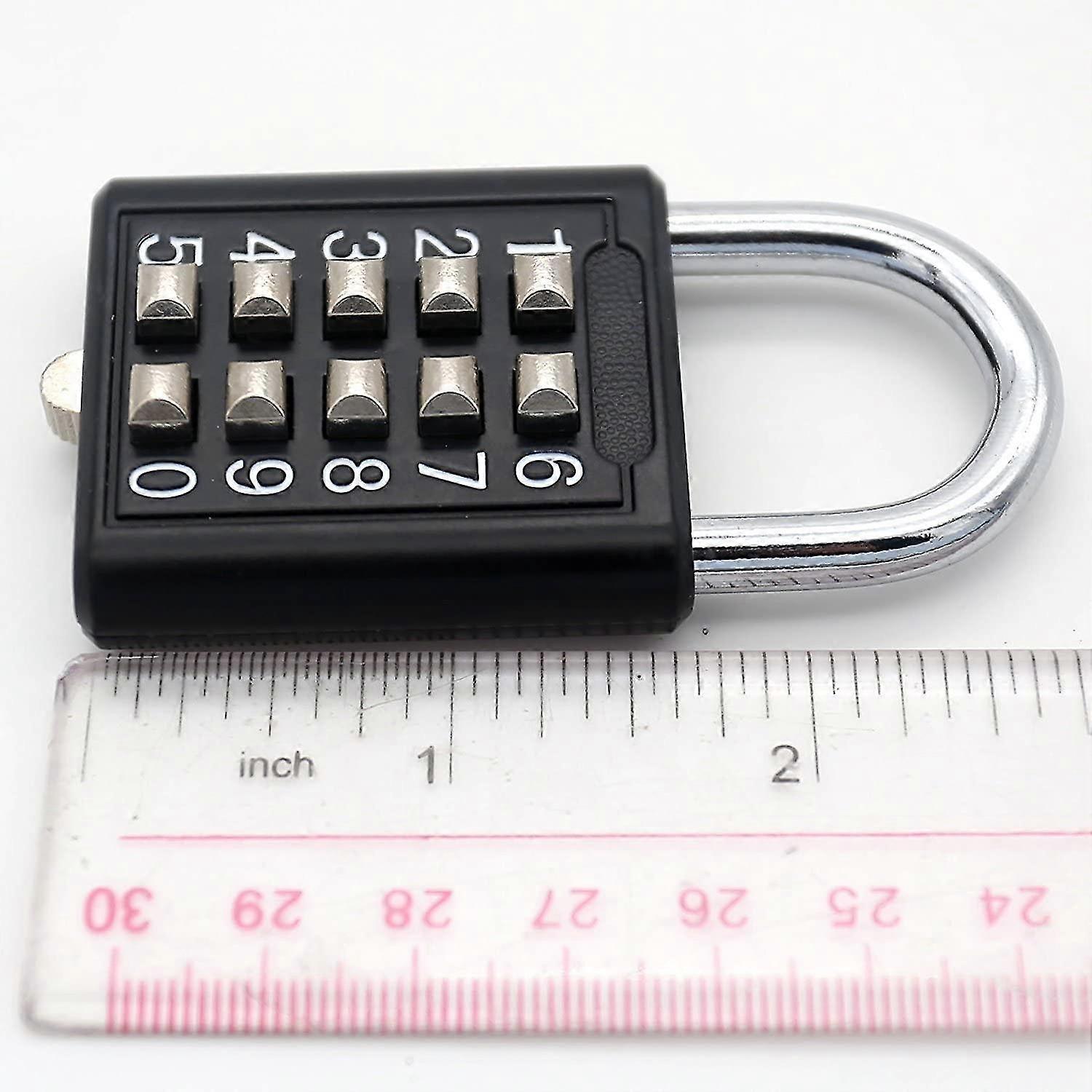 10-digit Combination Lock Combination Padlock, Waterproof Metal And ...