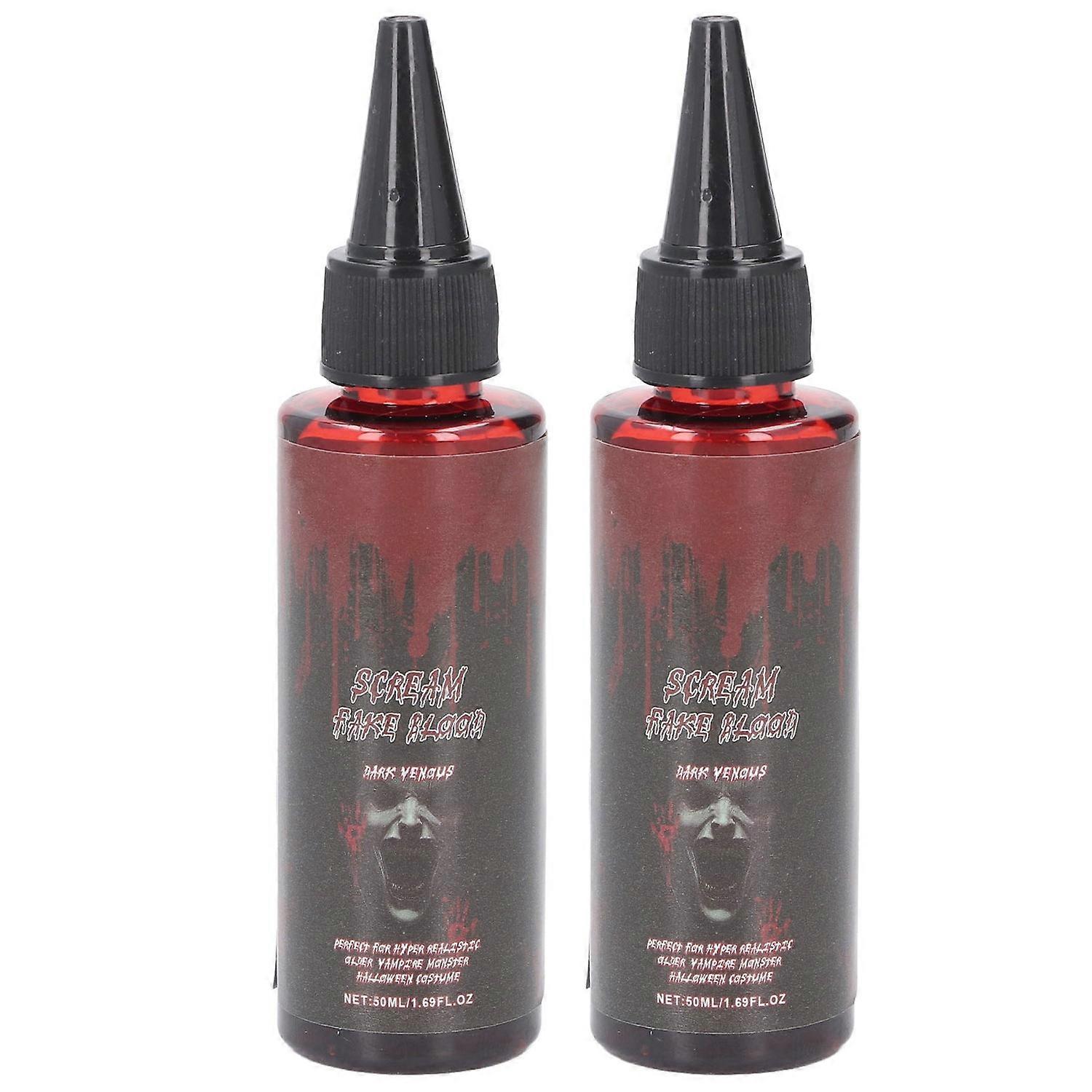 Dripping Fake Blood Realistic Sticky Skin Friendly Liquid Blood for ...