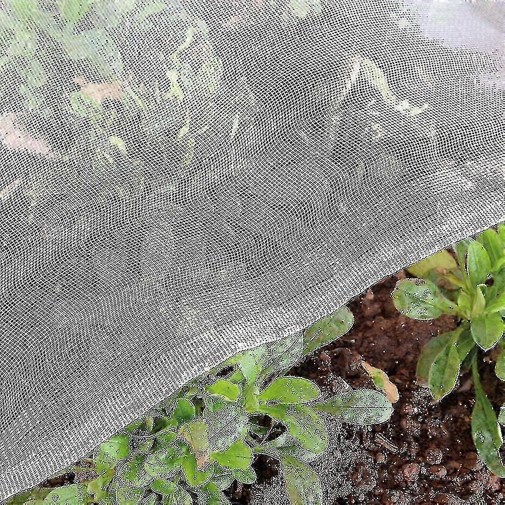 "Garden Netting Insect Bug Mesh: 10'x20' Fine Insect Netting Row Cover ...