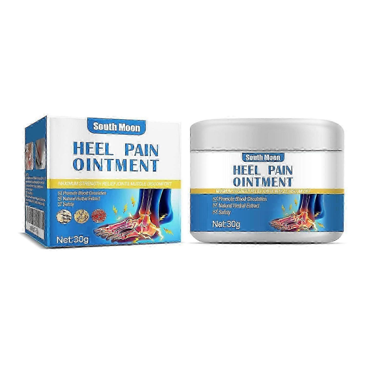 2 Pieces South Heel Pain Paste Heel Spurs Pain Relief Rigid Arch Strain ...