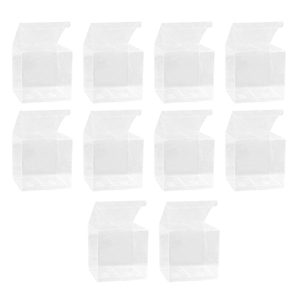 Transparent Plastic Gift Box for Packing Clear Cube Box for Baby Shower ...