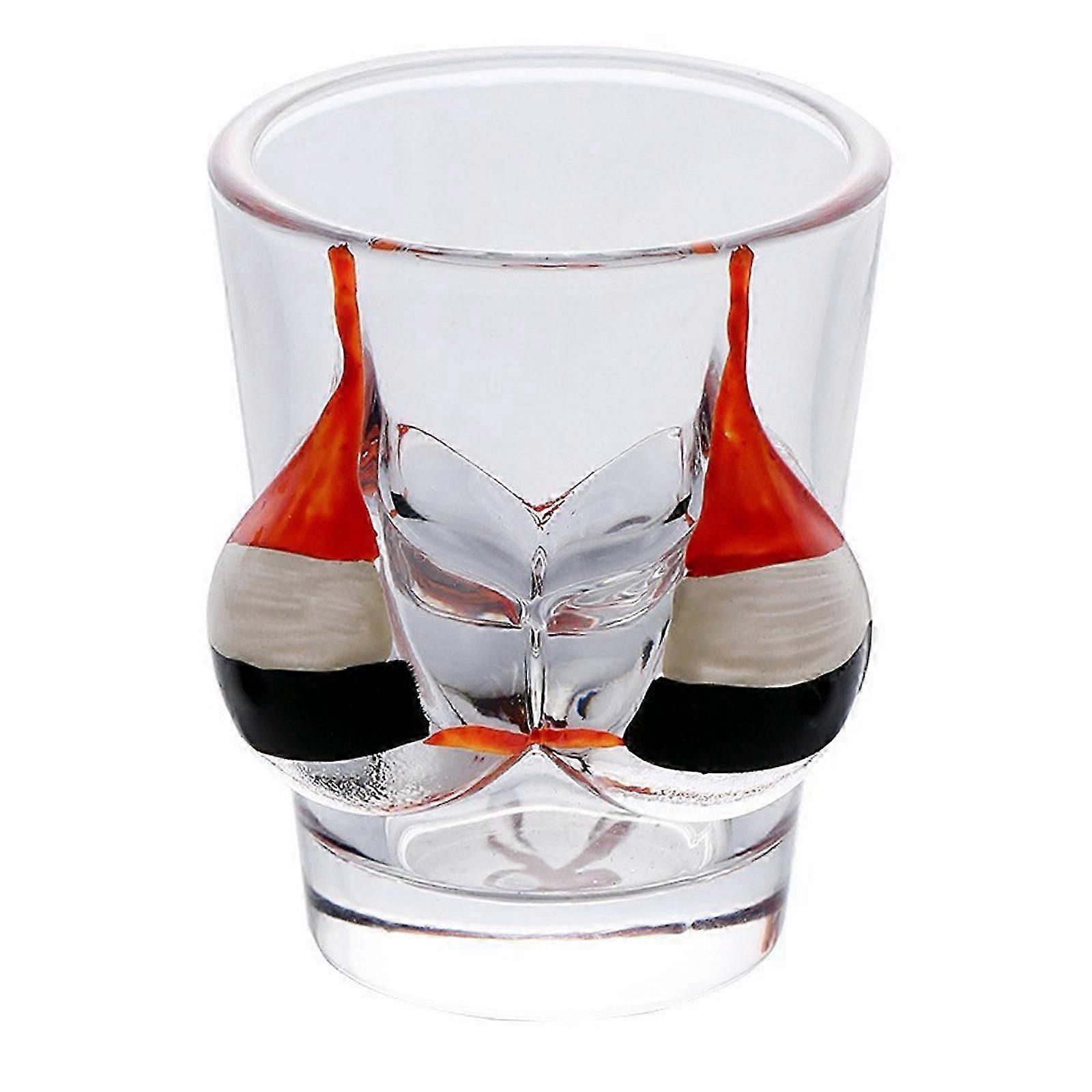 Pirate Flag Bikini Bust 3D Shot Glass For Party Beer Wine Glass 50ML ...