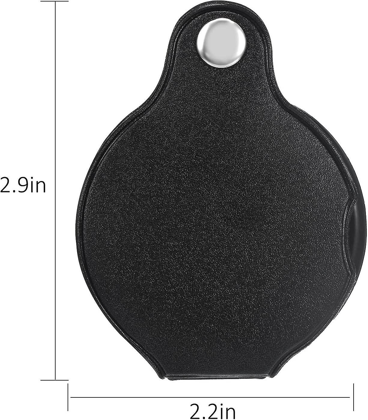 10x Mini Magnifying Glass Folding Pocket Magnifier Bigeye Glass Loupe ...