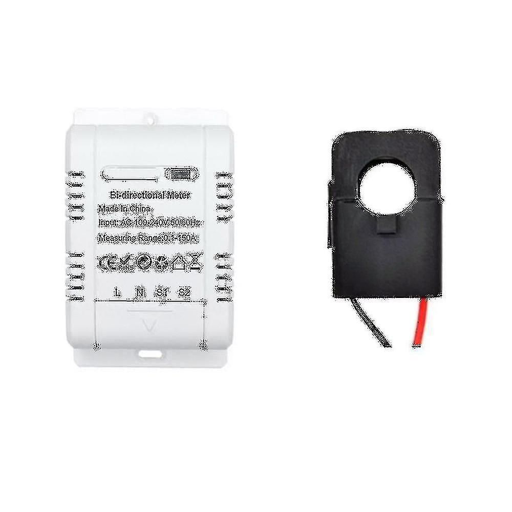 Tuya Smart Bi Directional Wifi Energy Meter 150a Clamp Current Sensor ...