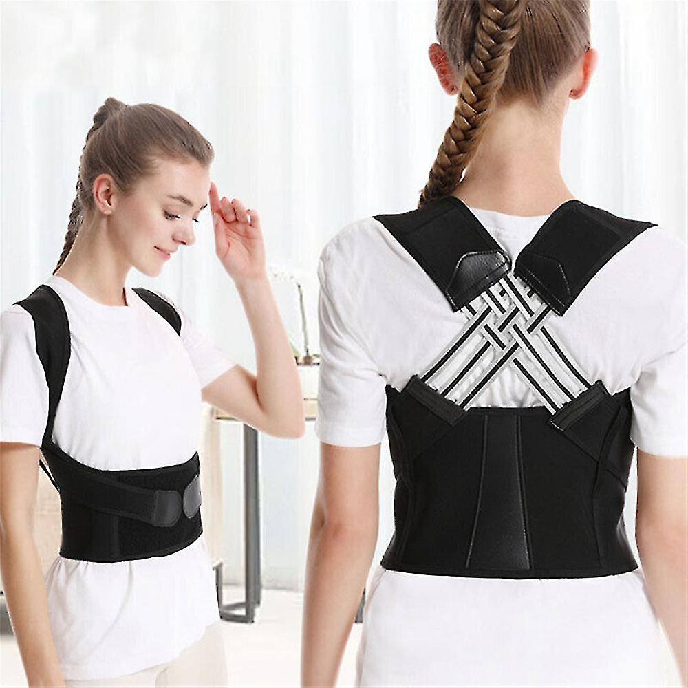 2024 Adjustable Back Posture Corrector Belt Women Men Prevent Slouching ...