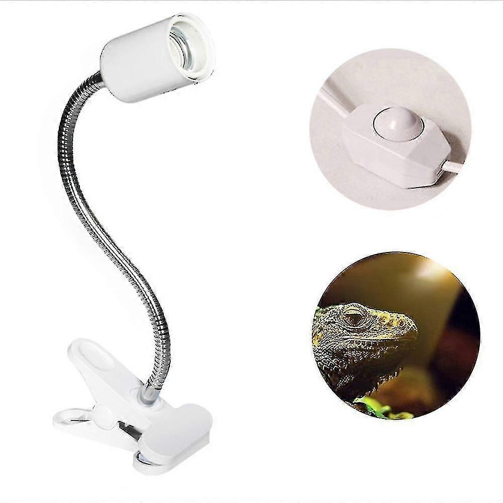 Reptile Heat Lampe Tortue Basking Spot Lampe Tortue 360rotatable Light Clamp Flexible Ceramic ...