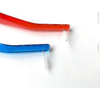 Orthodontic Toothbrush ~ V Trim + Interproximal Brush (4 Toothbrushes ...