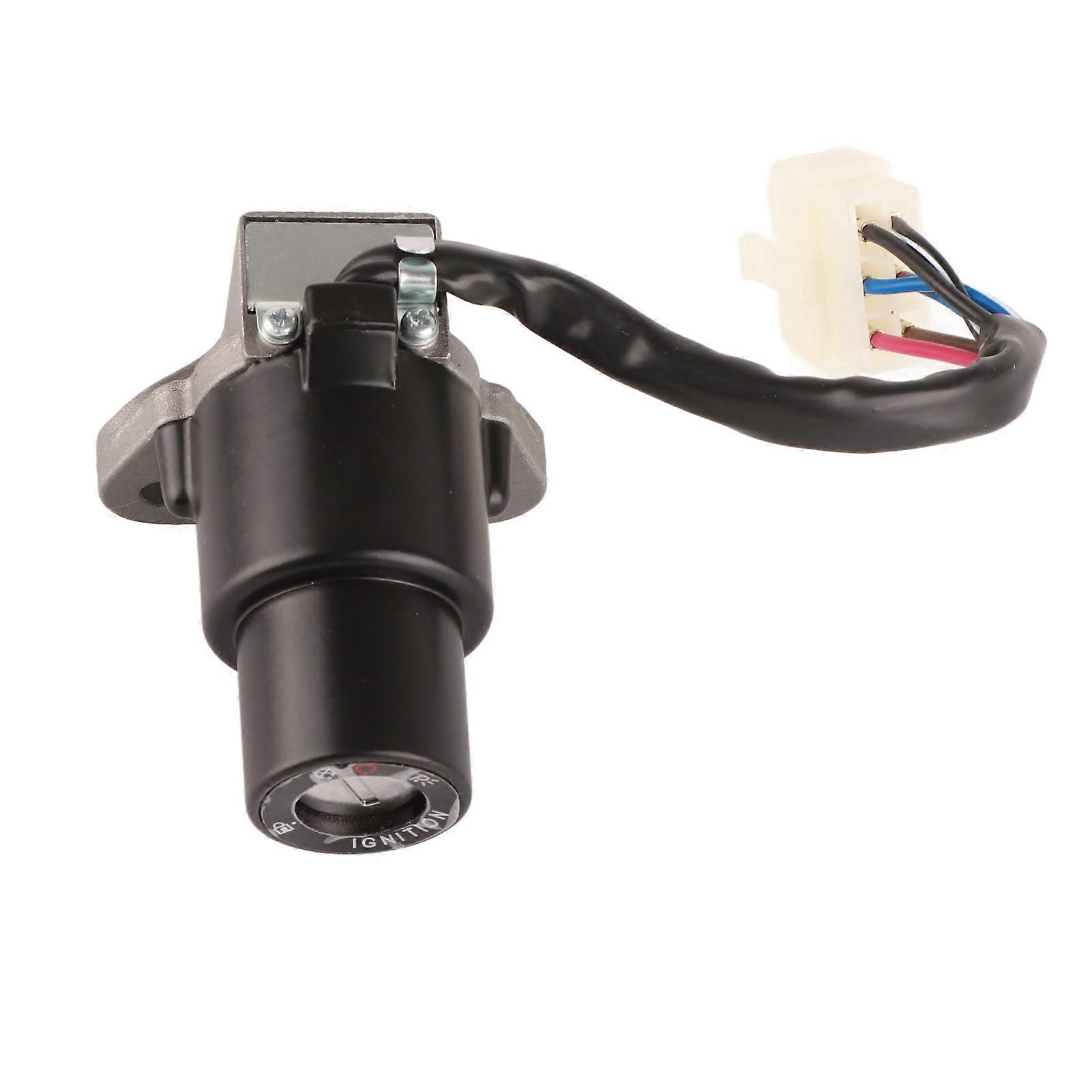 Motorcycle Ignition Switch Fuel Gas Tank Cap Lock Kit with Key ...