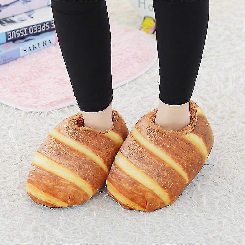 Creativity Simulation Bread Home Shoes,slippers (suitable For Size 36 ...