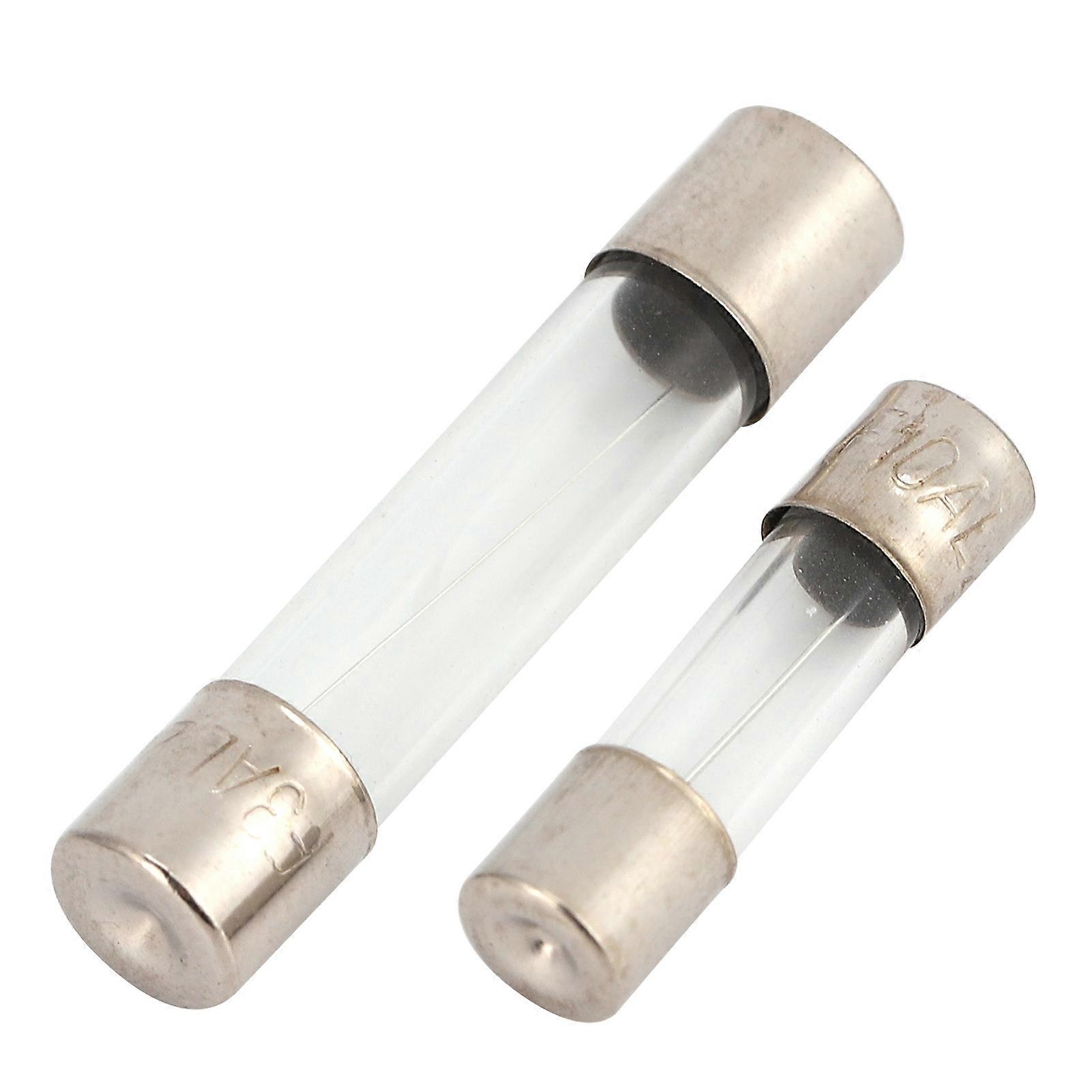 250 Pcs Glass Fuse 6x30/5x20mm Insulation Heat Resistance Flame ...