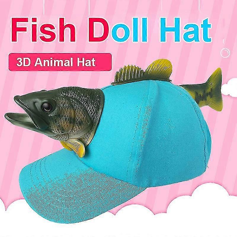 3d Fish Hat Women And Mens Winter Zoo Travel Hat Girl And Boy Cartoon ...