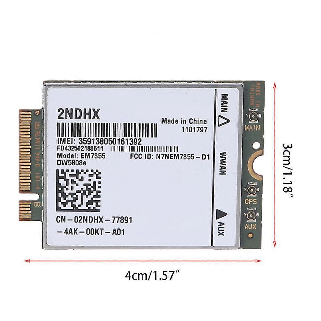 for Dell Venue 11 Pro Latitude 14 12 11 Pro Module DW5808e LTE EM735 4G ...