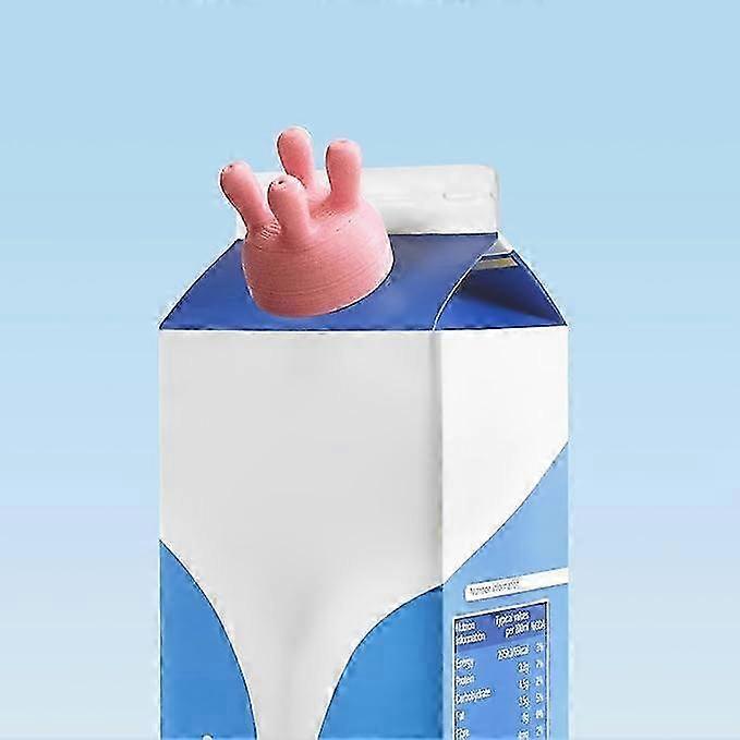 Cow Udder Milk Carton CapFunny Pouring Milk Bottle Cap, Boxed Milk ...
