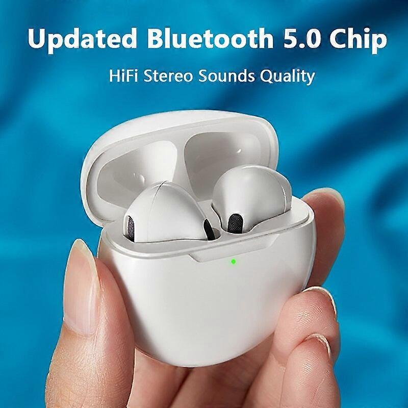 TWS Air Pro 6 Wireless Headphones Bluetooth Earphones With Mic Touch ...