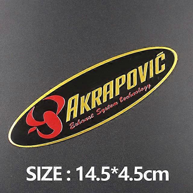 For Akrapovic Exhaust stickers Motorcycle Sticker Decal Logo | Fruugo UK