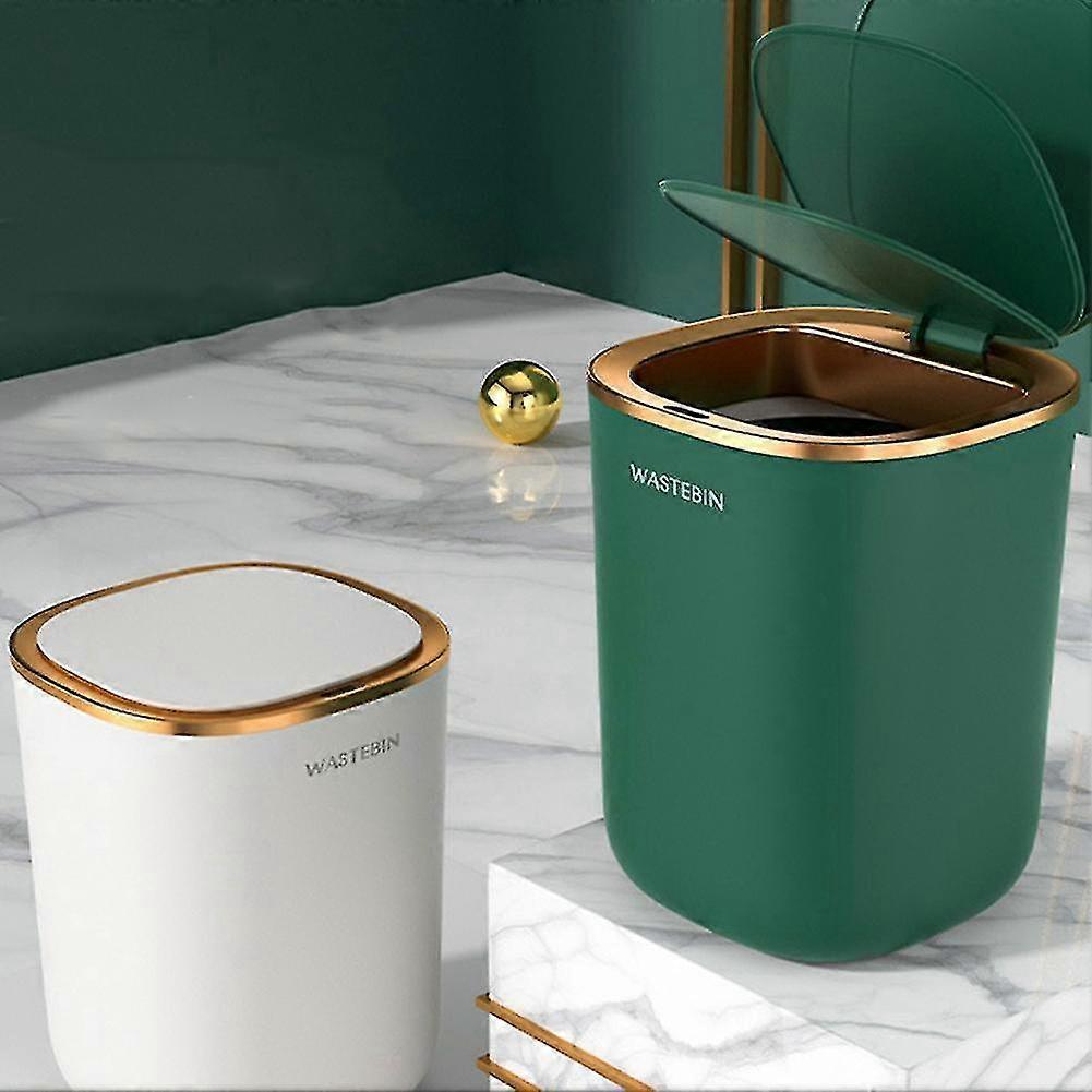 12l Garbage Bin Kitchen Bathroom Toilet Trash Can Automatic Induction ...