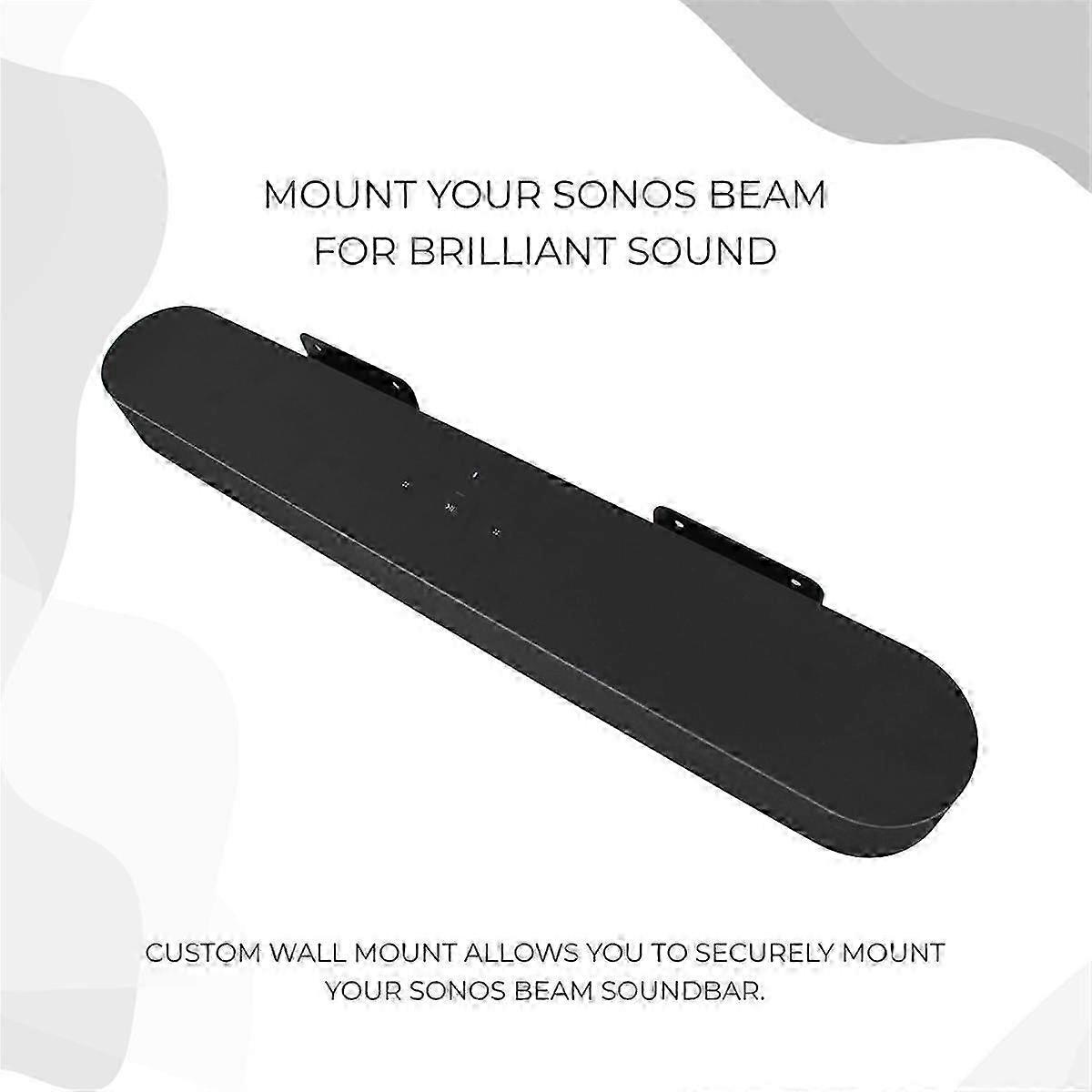 Speaker Wall Mount Bracket Soundbar Wall Mount Strong Load-bearing ...