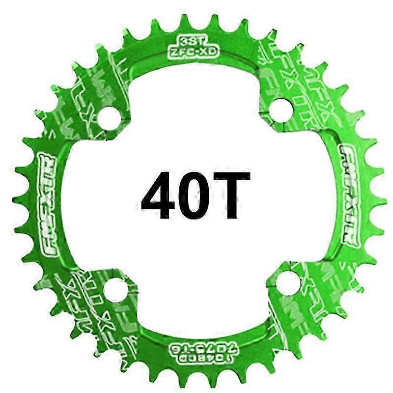 Bicycle Crank 104bcd Round Shape Narrow Wide 32t/34t/36t/38t/40t/42t ...