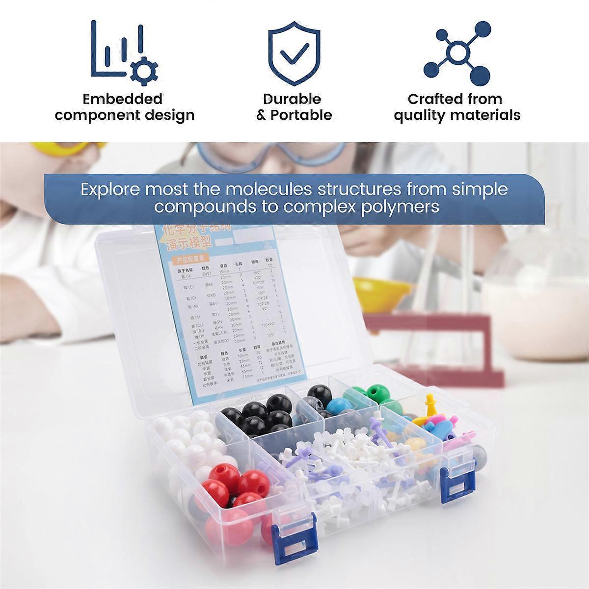 Molecular Model Kit, Organic Molecular Chemistry Set, Atom Element ...