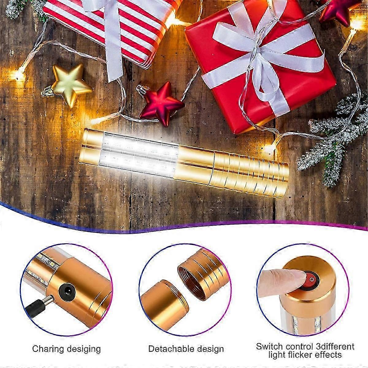 2PCS LED Strobe Baton Light Bright Rechargeable LED Light well | Fruugo ZA