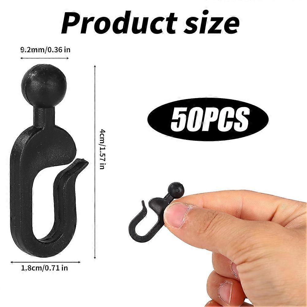 Heavy Duty Plastic Mosquitoes Net Hooks Elegant Design for Garden ...