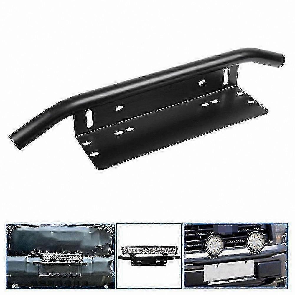 Stainless Steel Bull Bar for SUV Truck with License Plate and Work Lamp ...